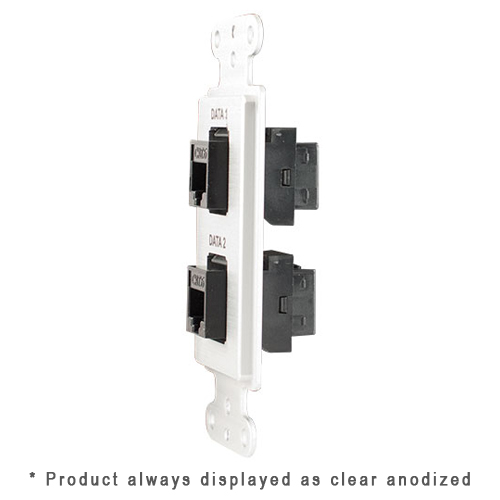 Decora, (2) Keystone RJ45-CAT6
