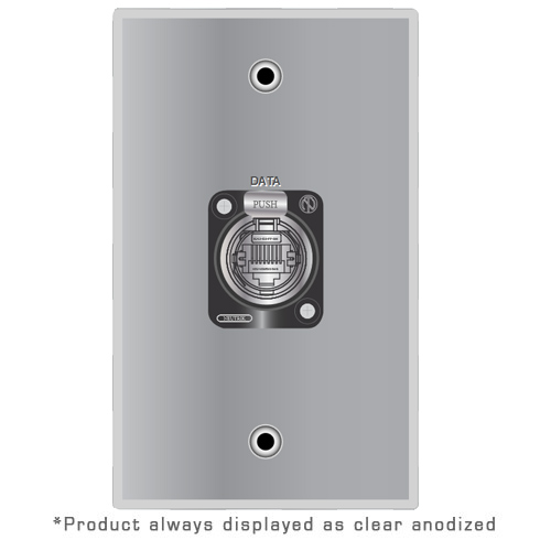 Cat6a Wall Plate RiteAV Power Outlet And 2 Decorative [White Speaker ...
